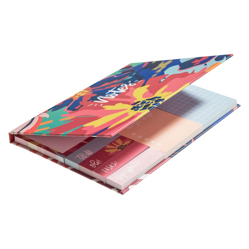 Set Sticky Notes Simplicity Con Tapa Flores X 5 Un Farmacity Farmacity