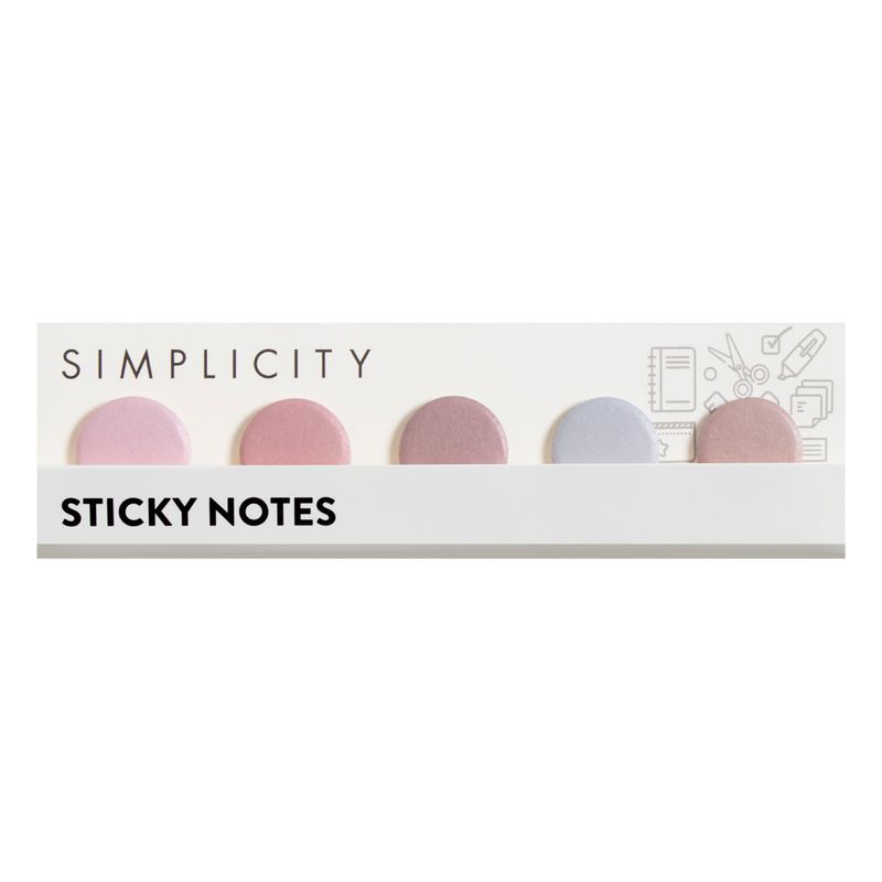 Notas Adhesivas Simplicity Círculo Degradé Rosa Farmacity Farmacity