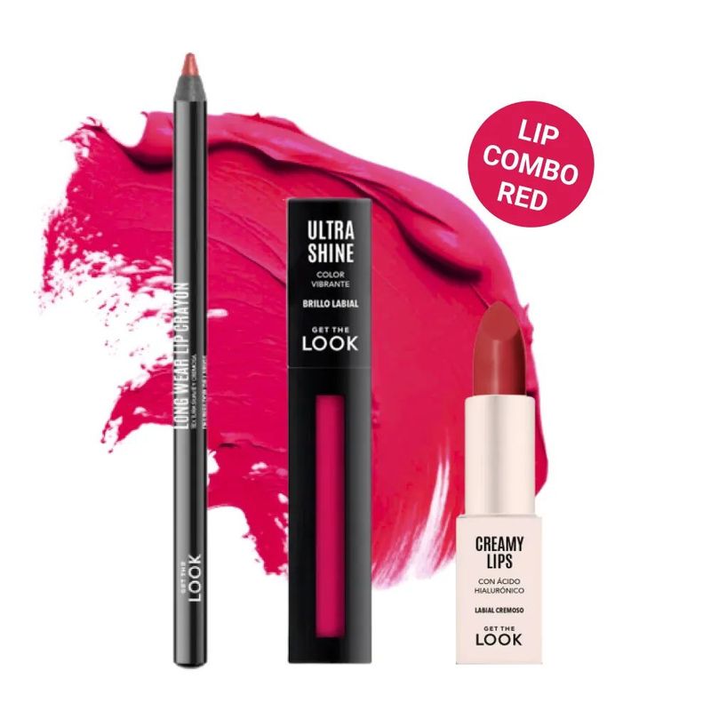 Lip Combo Red Get The Look - Farmacity
