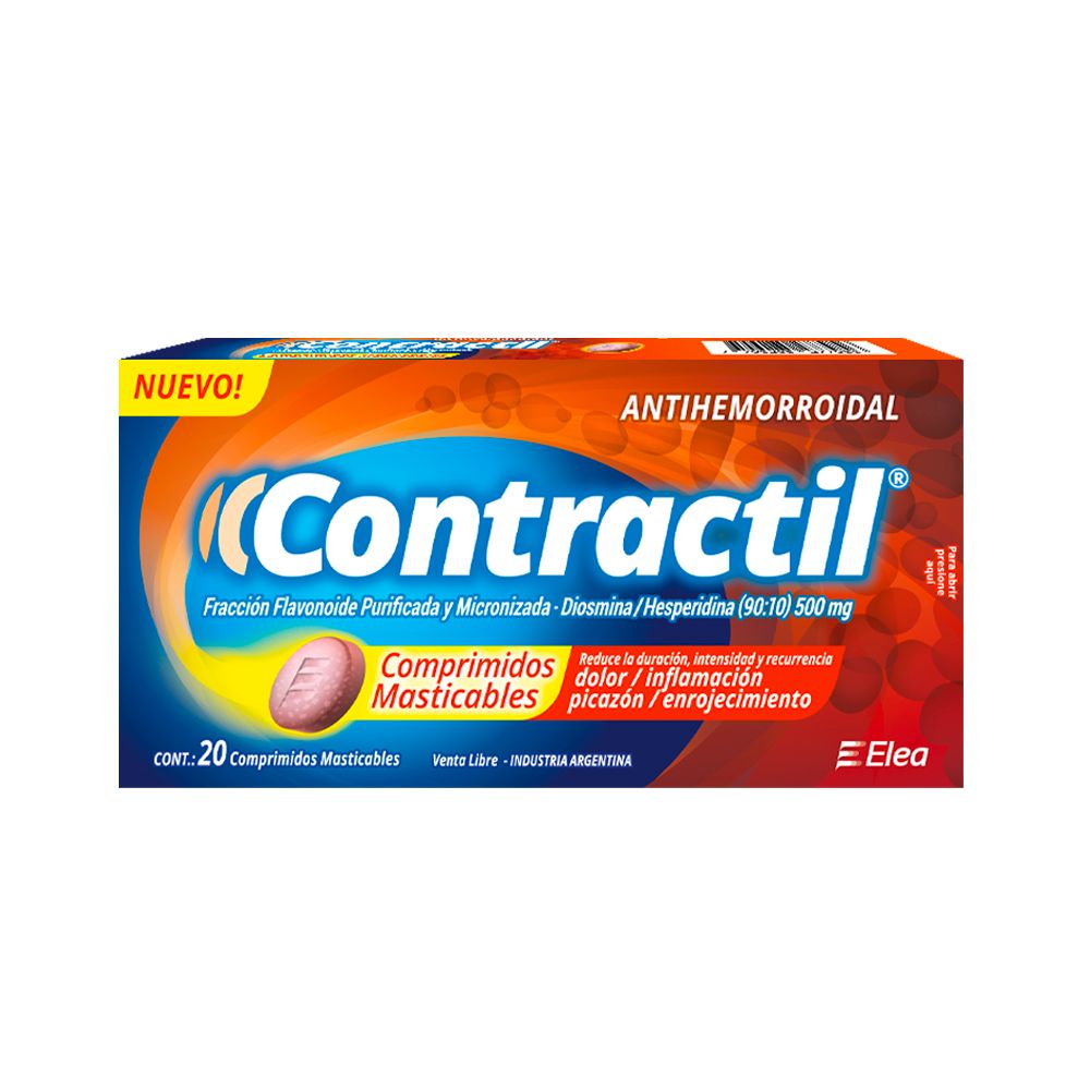 Contractil x 20 Comp Masticables - Farmacity