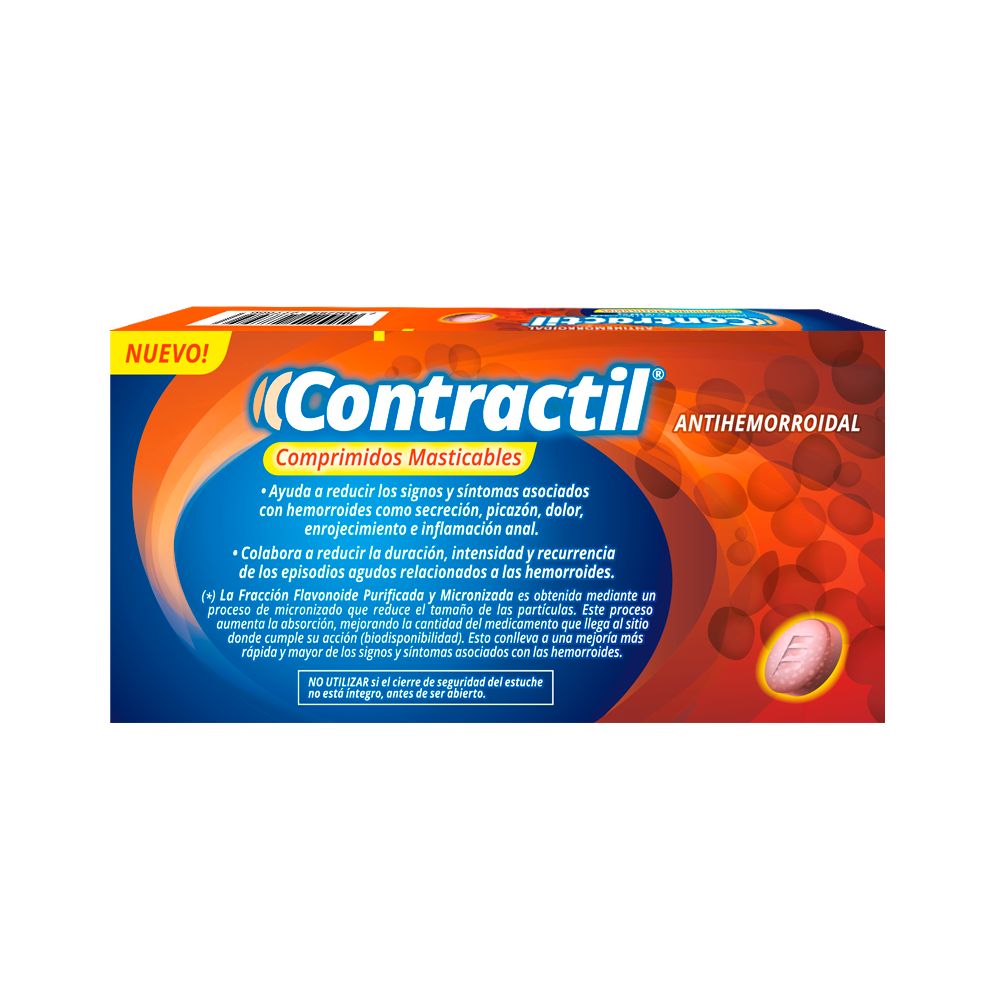 Contractil x 20 Comp Masticables - Farmacity