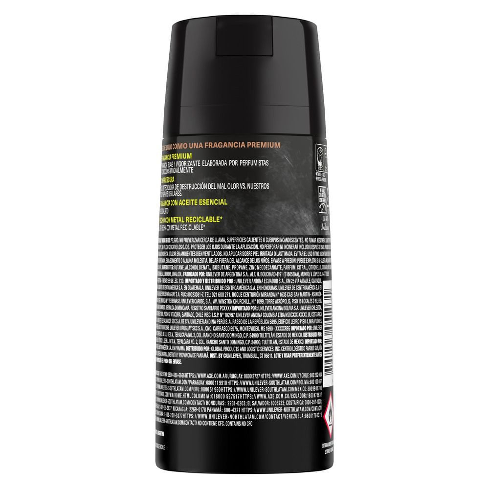 Desodorante AXE Pure Coconut en Aerosol Bzrp x 150 ml - Farmacity